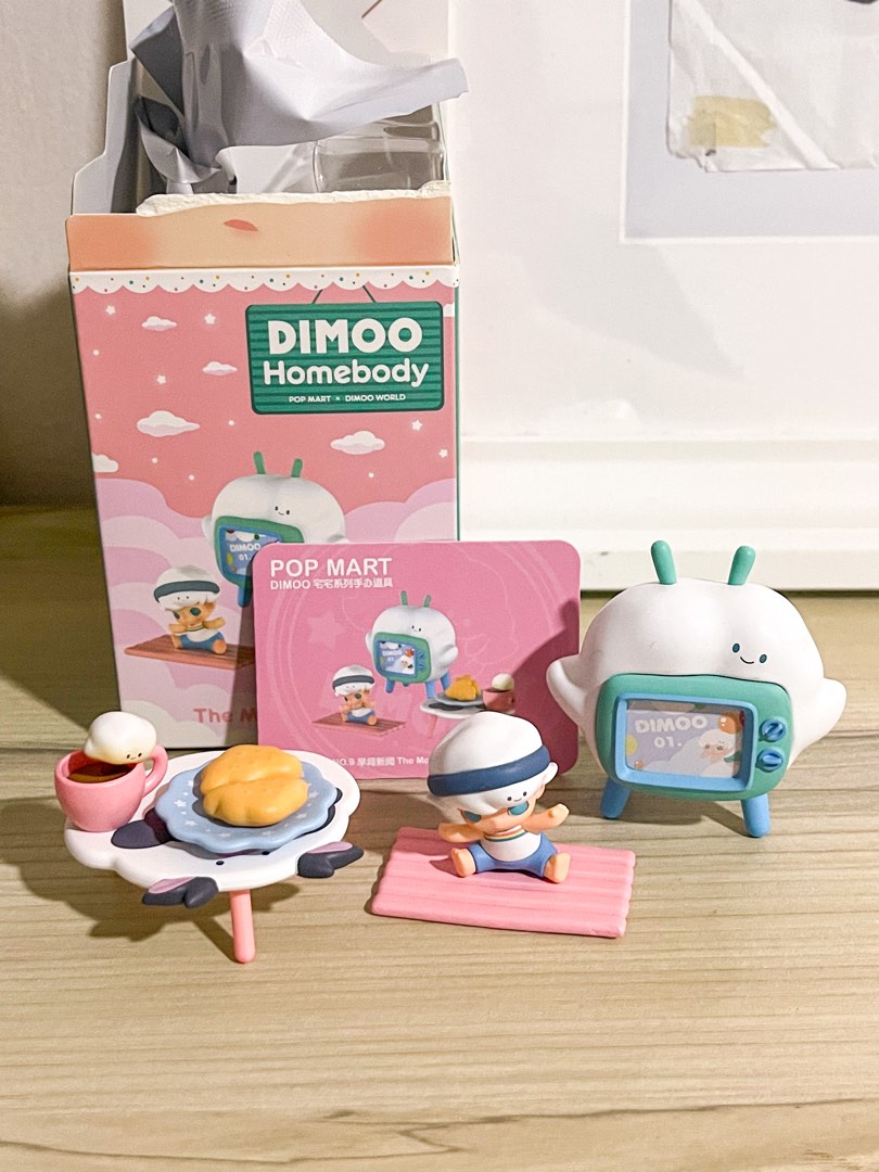 POPMART DIMOO HOMEBODY - THE MORNING NEWS, Hobbies & Toys, Toys & Games ...