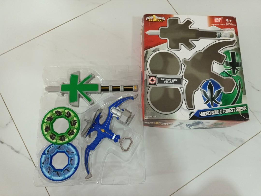Power Rangers Samurai Hydro Bow & Forest Spear, Hobbies & Toys, Toys ...
