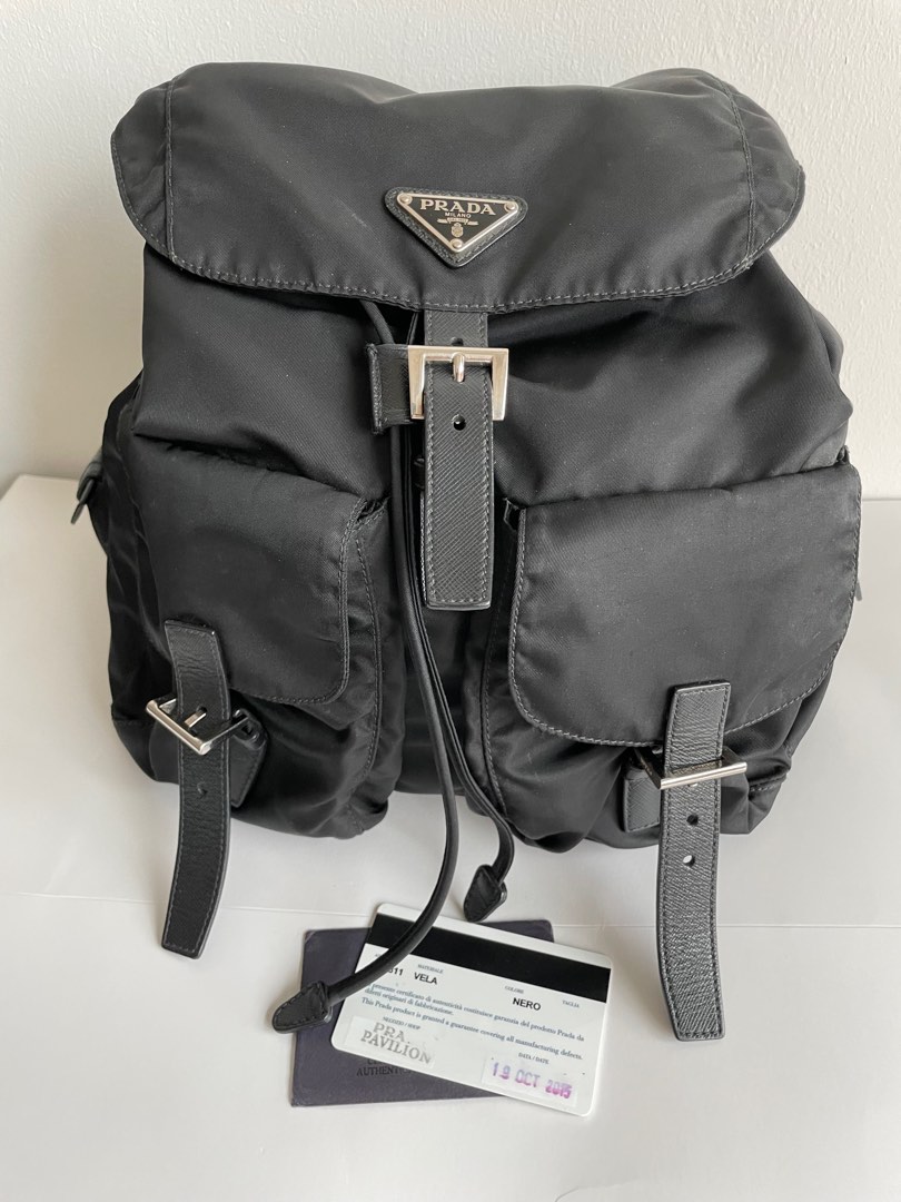 Prada Backpack, Men's Fashion, Bags, Backpacks on Carousell