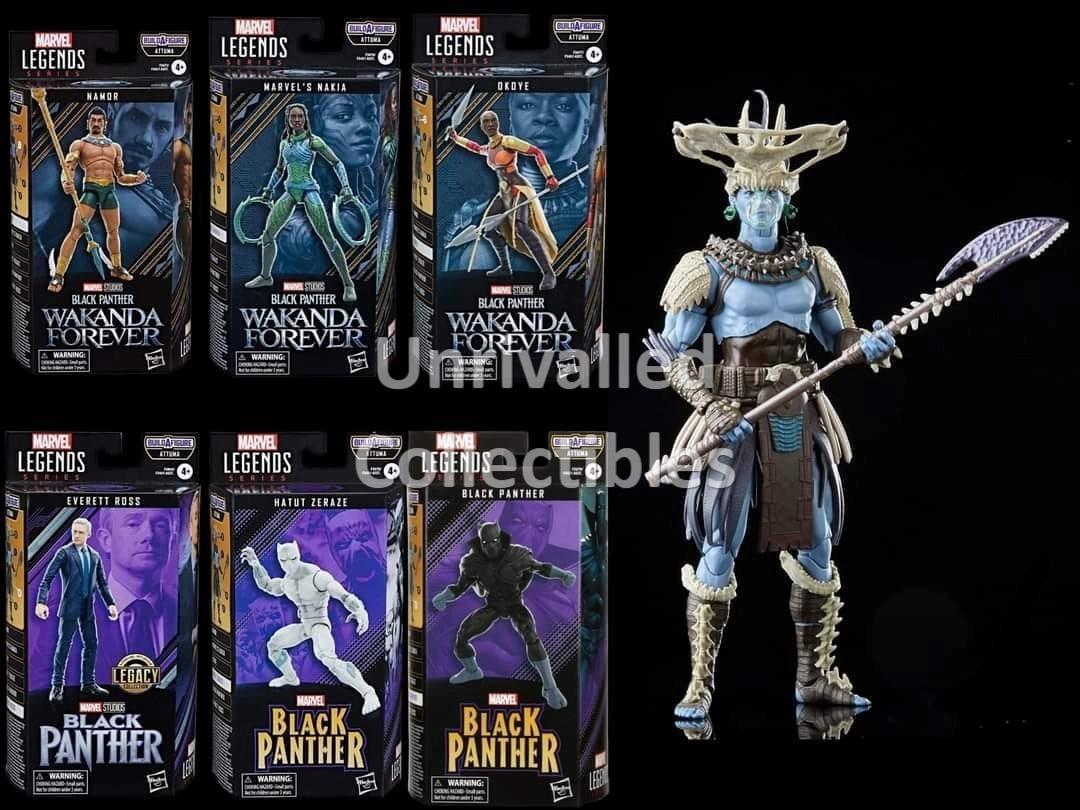 [In Hand] Hasbro Marvel Legends 6 inches scale Black Panther Wakanda ...