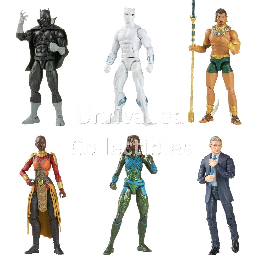 [In Hand] Hasbro Marvel Legends 6 inches scale Black Panther Wakanda ...