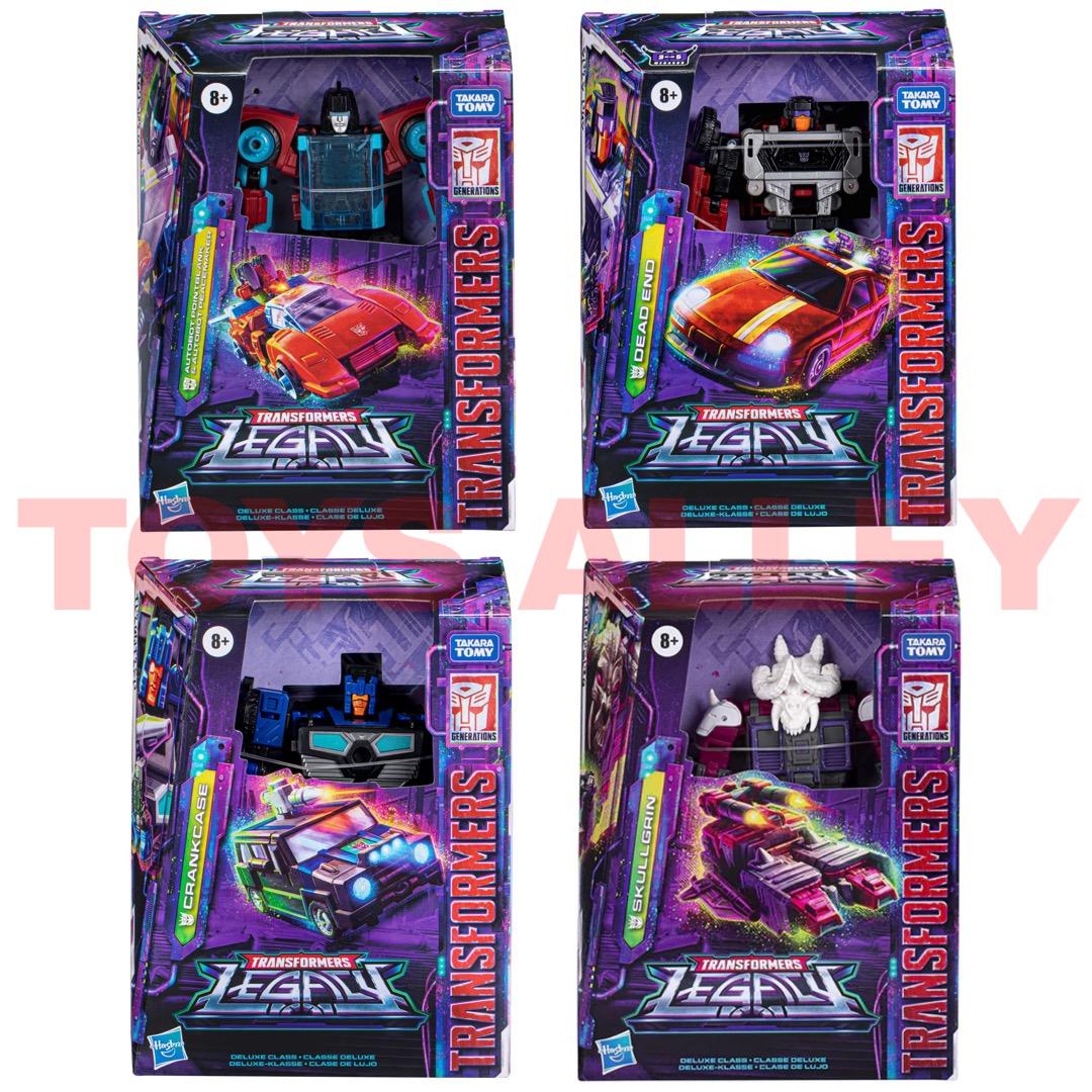 [Preorder] Transformers Legacy Deluxe Wave 3 Set of 4 Pointblank ...