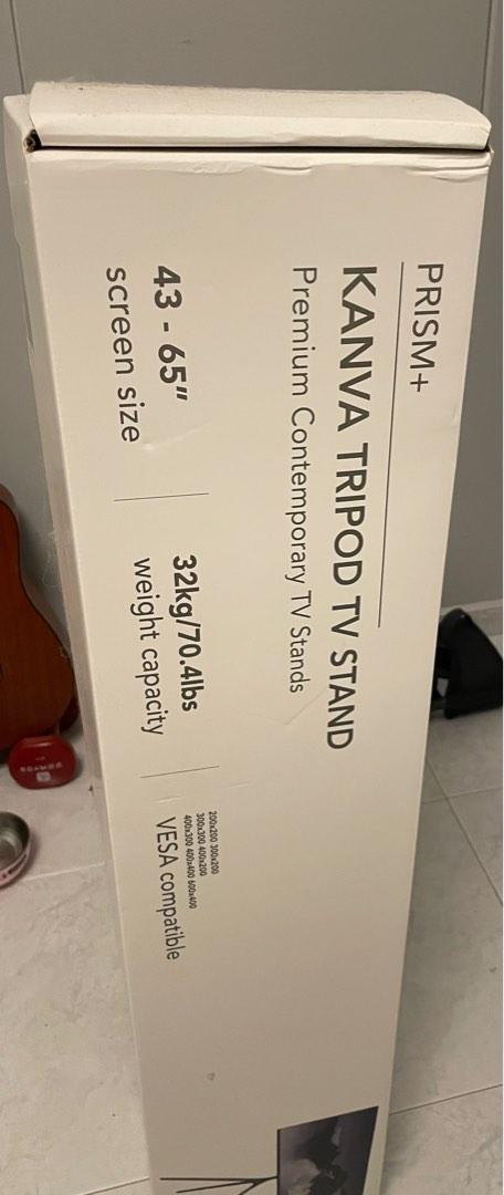 PRISM Kanva tripod TV stand, TV & Home Appliances, TV & Entertainment ...