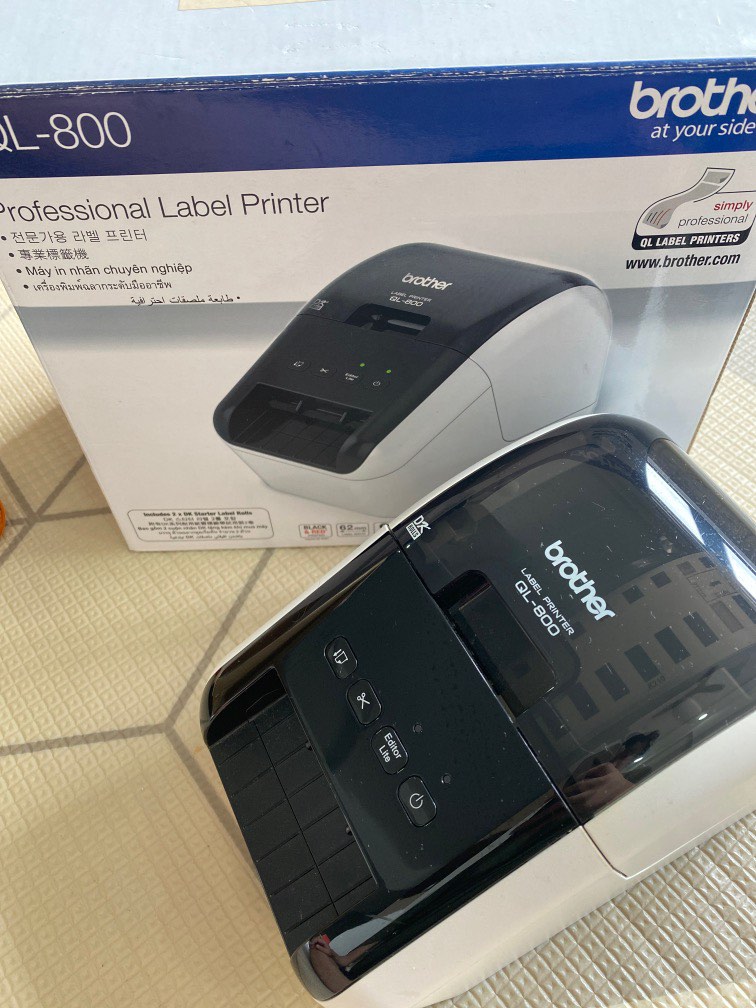 Professional Label Printer Brother QL-800, Computers & Tech, Printers ...