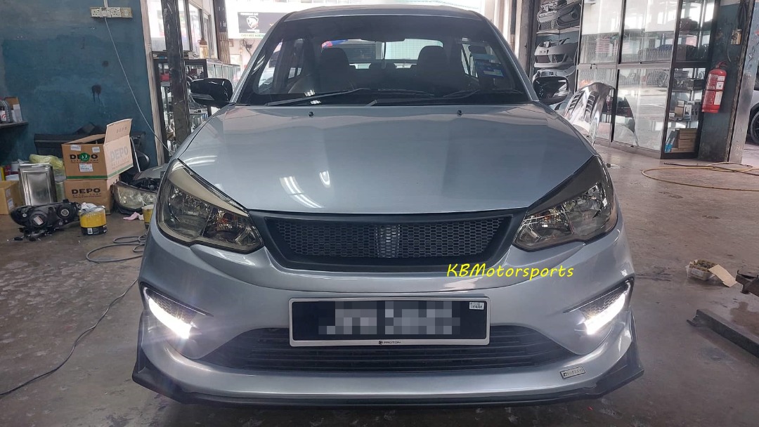 Proton saga drive68 bodykit with spray color, Auto Accessories on Carousell