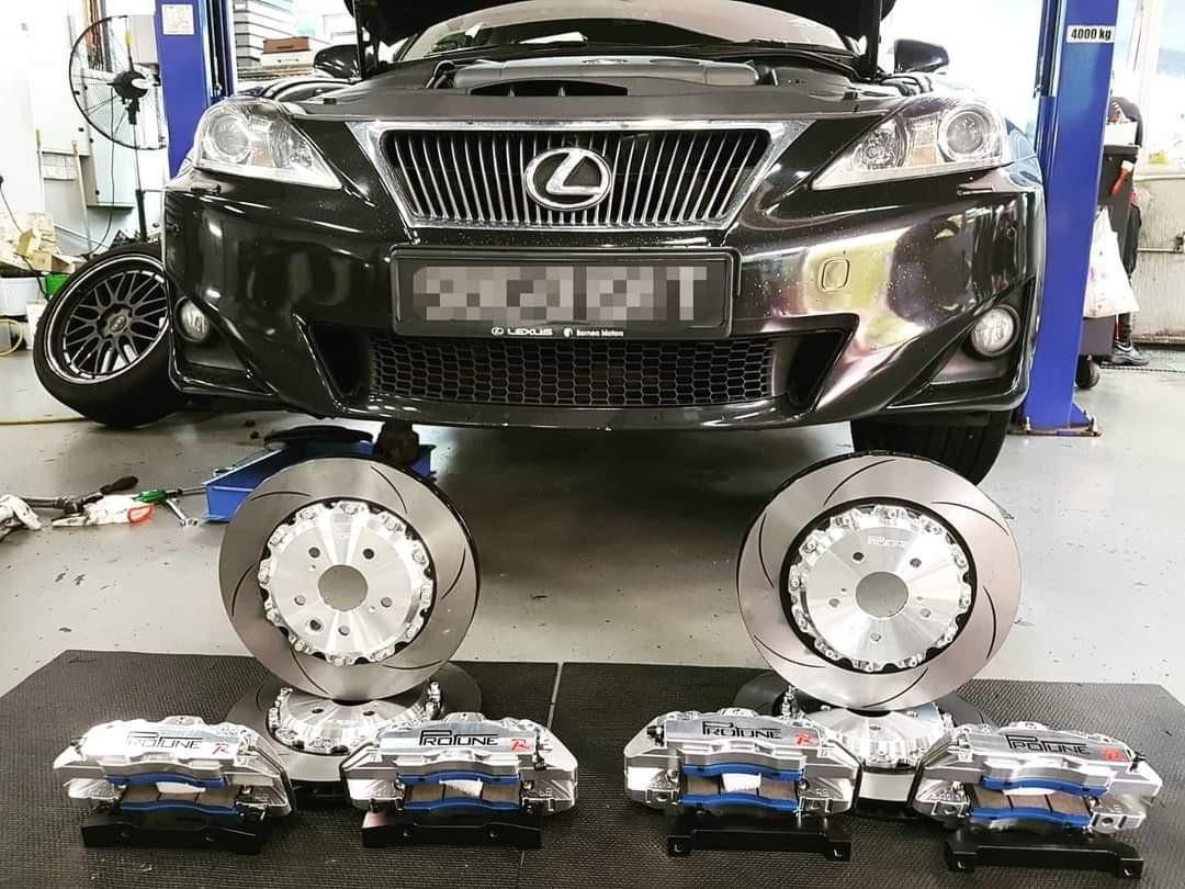 Protune Forged R 4 Pot Big Brake Kit for Lexus IS250, Car Accessories ...