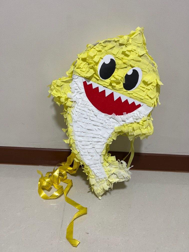 Pull string baby shark pinata, Hobbies & Toys, Toys & Games on Carousell
