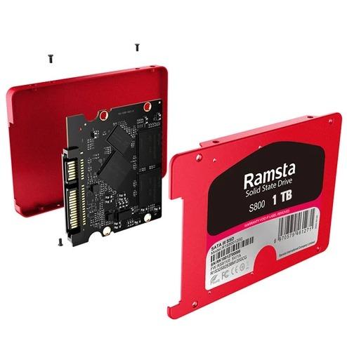 Ramsta S800 1TB SATA3 High Speed SSD 2.5 Inch Solid State Drive Hard ...