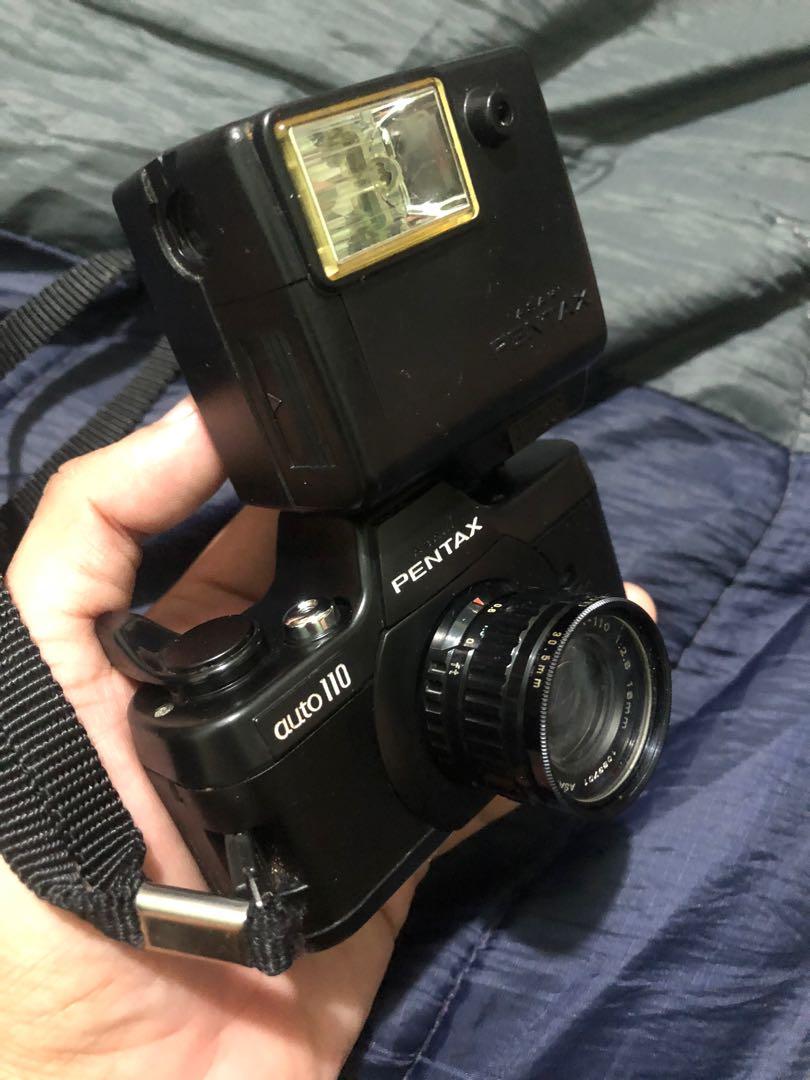 Rare vintage Pentax auto110 mini slr camera, Photography, Cameras on ...