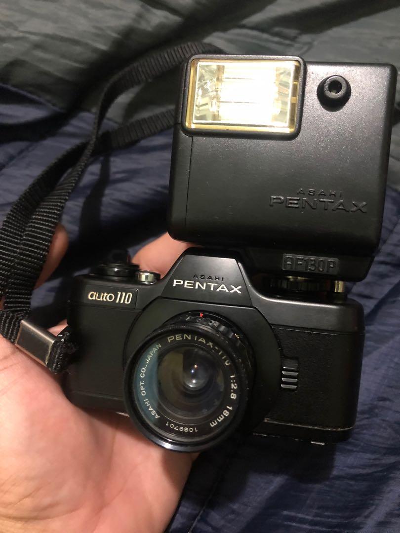 Rare vintage Pentax auto110 mini slr camera, Photography, Cameras on ...