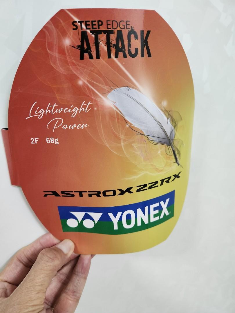 Rare Yonex Astrox 22 RX New, Sports Equipment, Sports & Games, Racket ...