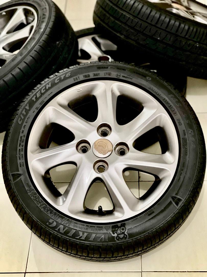Rim Original Myvi Se 14" Siap Tayar, Auto Accessories on Carousell