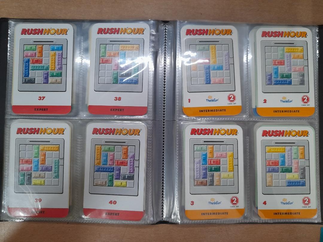 Rush Hour Puzzle Game 1 & 2 Original 1996, Hobbies & Toys, Toys & Games ...