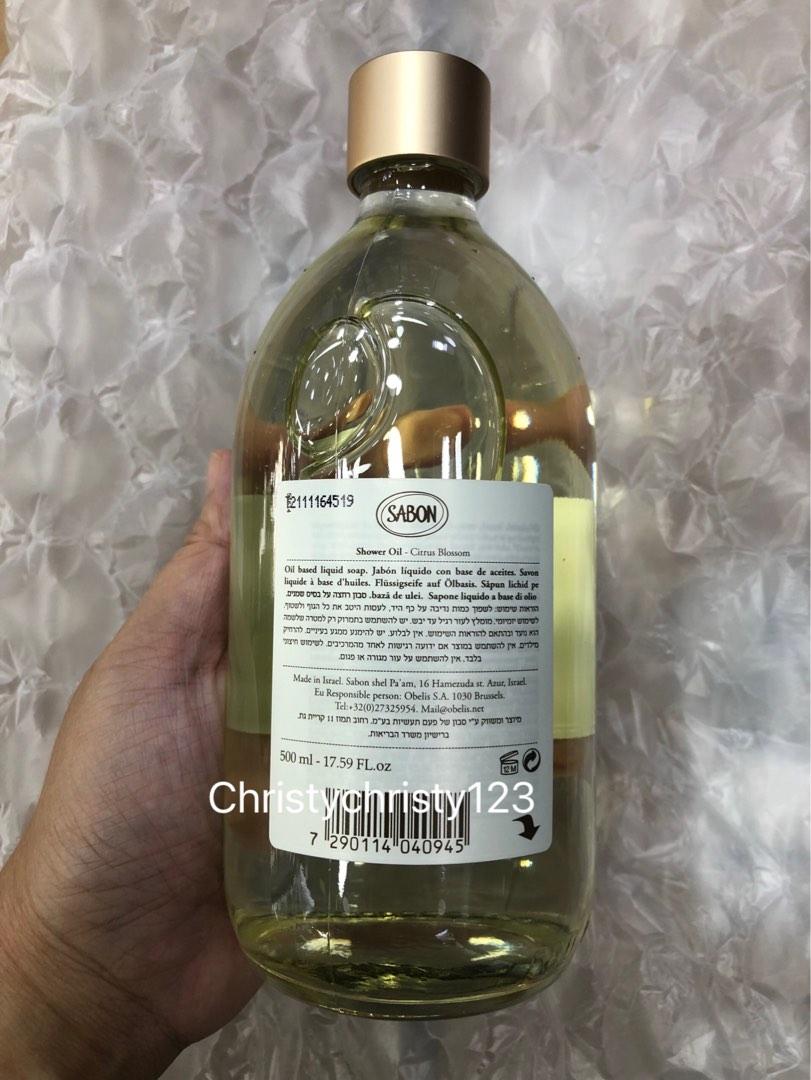 (大支 500ml) ~SABON 淡雅橙花沐浴油 (SABON Citrus Blossom Shower Oil), 美容＆化妝品, 沐浴＆身體護理, 沐浴及身體護理 - 身體護理 ...
