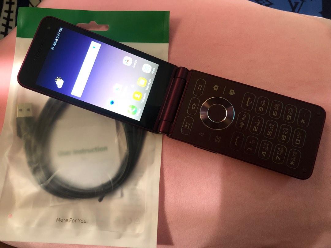 SAMSUNG FOLDER 2 2021 Red Wine, Mobile Phones & Gadgets, Mobile Phones ...