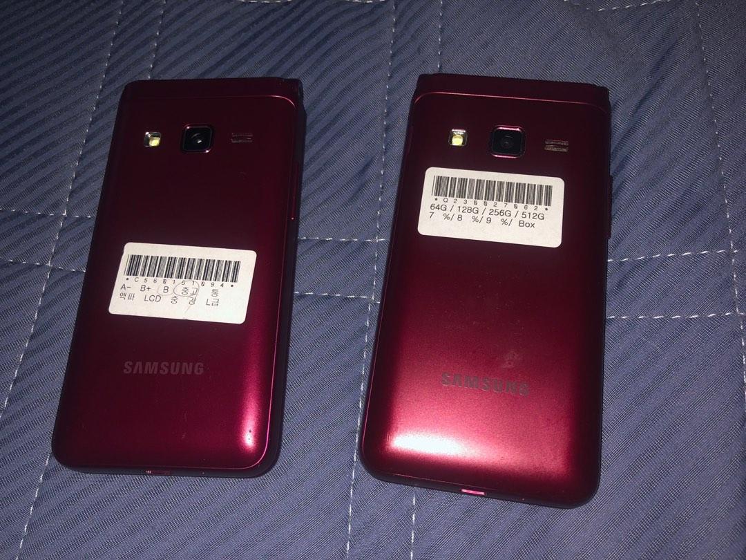 SAMSUNG FOLDER 2 2021 Red Wine, Mobile Phones & Gadgets, Mobile Phones ...