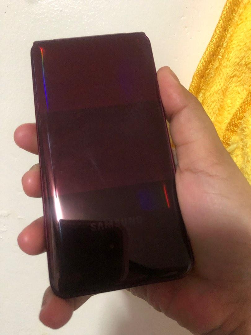 SAMSUNG FOLDER 2 2021 Red Wine, Mobile Phones & Gadgets, Mobile Phones ...