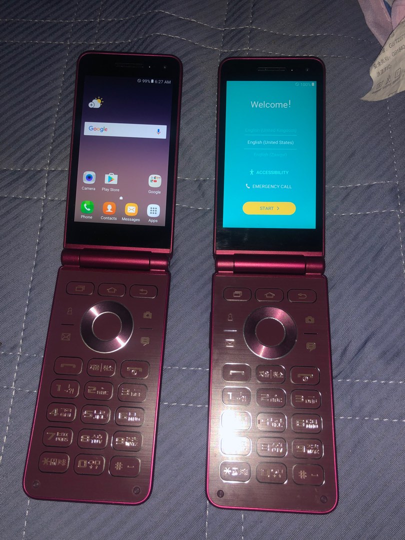 SAMSUNG FOLDER 2 2021 Red Wine, Mobile Phones & Gadgets, Mobile Phones ...