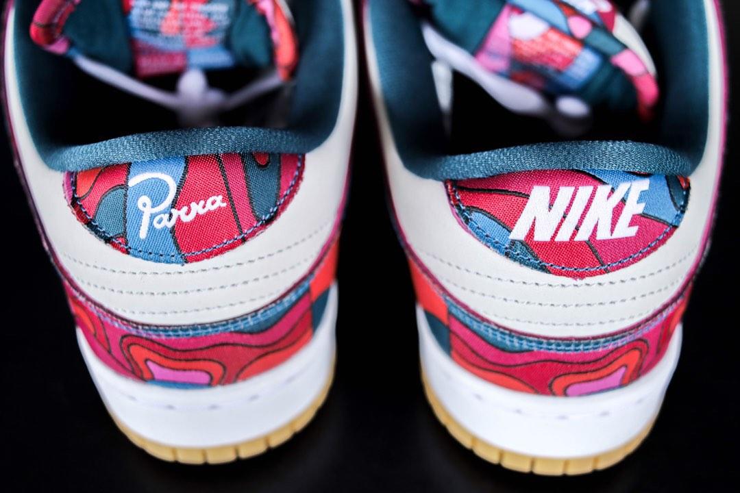 Nike Sb Parra Dunk Low Pro Abstract Art Mens Fashion Footwear