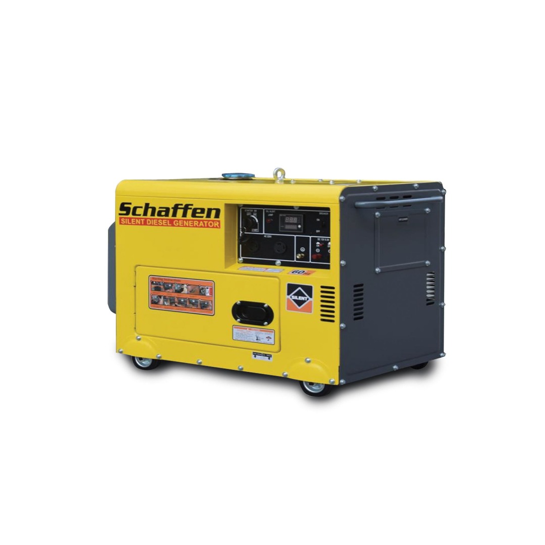 Schaffen Silent Diesel Generator 5 KVA Commercial Industrial