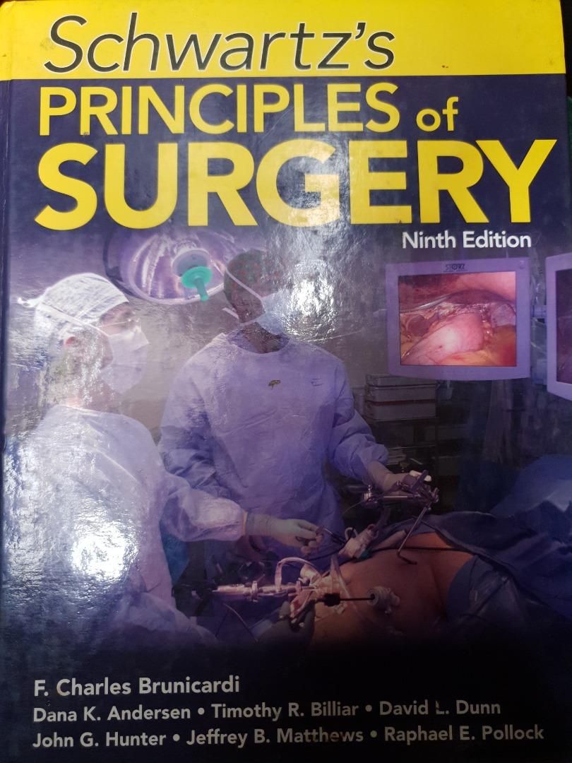SCHWARTZ PRINCIPLES OF SURGERY 9TH EDITION (ORIGINAL COPY), Hobbies ...