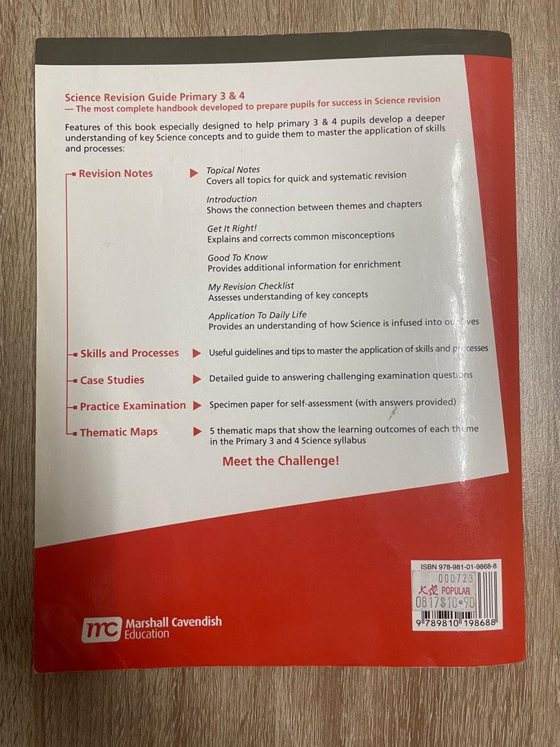 Science Revision Guide Primary 3 and Primary 4, Hobbies & Toys, Books ...