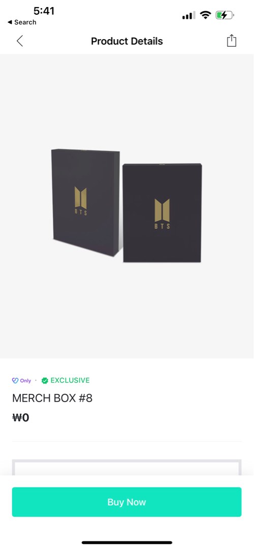 Sealed BTS Merchbox 8, Hobbies & Toys, Memorabilia & Collectibles, K-Wave on Carousell