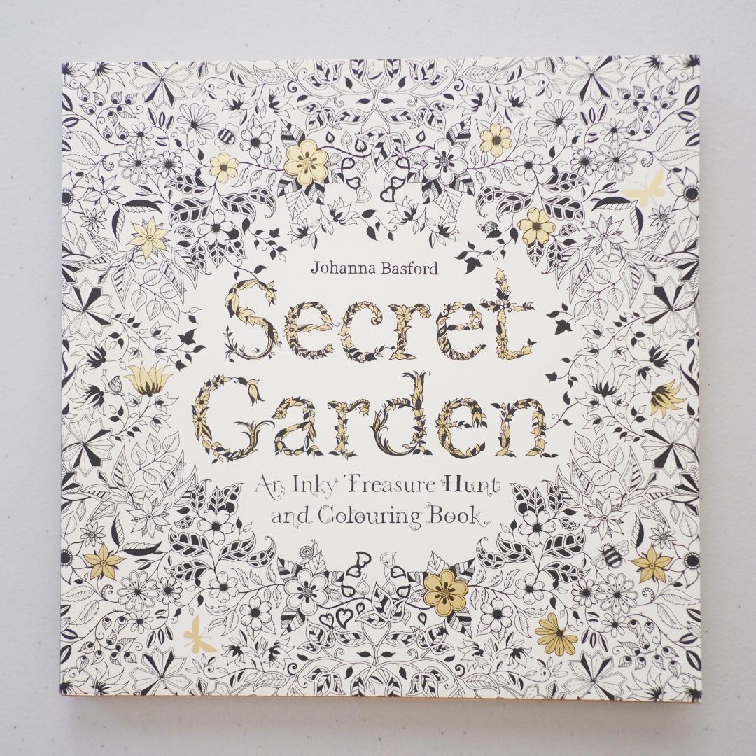 Secret Garden Coloring Book, Hobbies & Toys, Stationary & Craft, Other ...