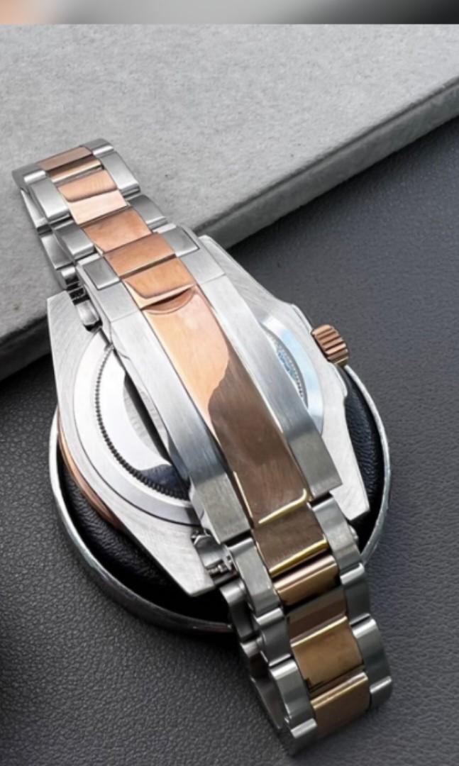 Seiko Root Beer GMT Modded Watch 40mm, Luxury, Watches on Carousell