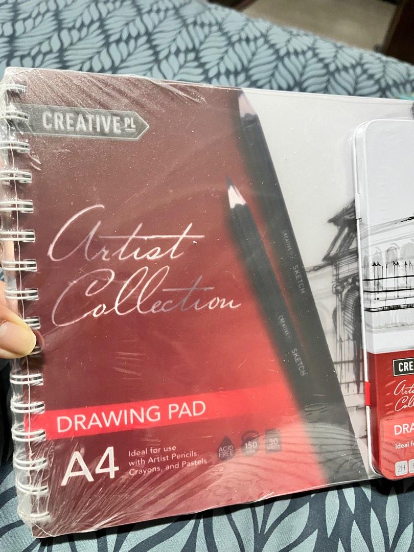 SET - Creative PL (Aldi Australia) Artist Collection A4 Drawing Pad and ...