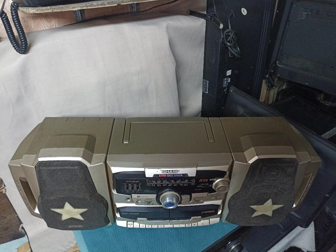 Sharp portable stereo component, Audio, Soundbars, Speakers ...