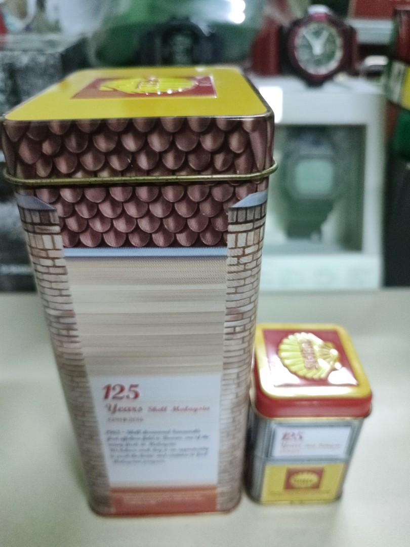 shell canister 125 years, Hobbies & Toys, Collectibles & Memorabilia ...