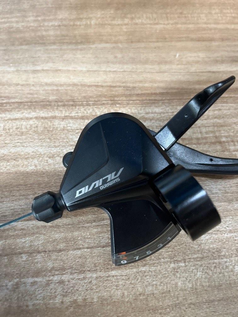 Shimano Alivio 9 Speed Shifter Shifting Lever, Sports Equipment ...