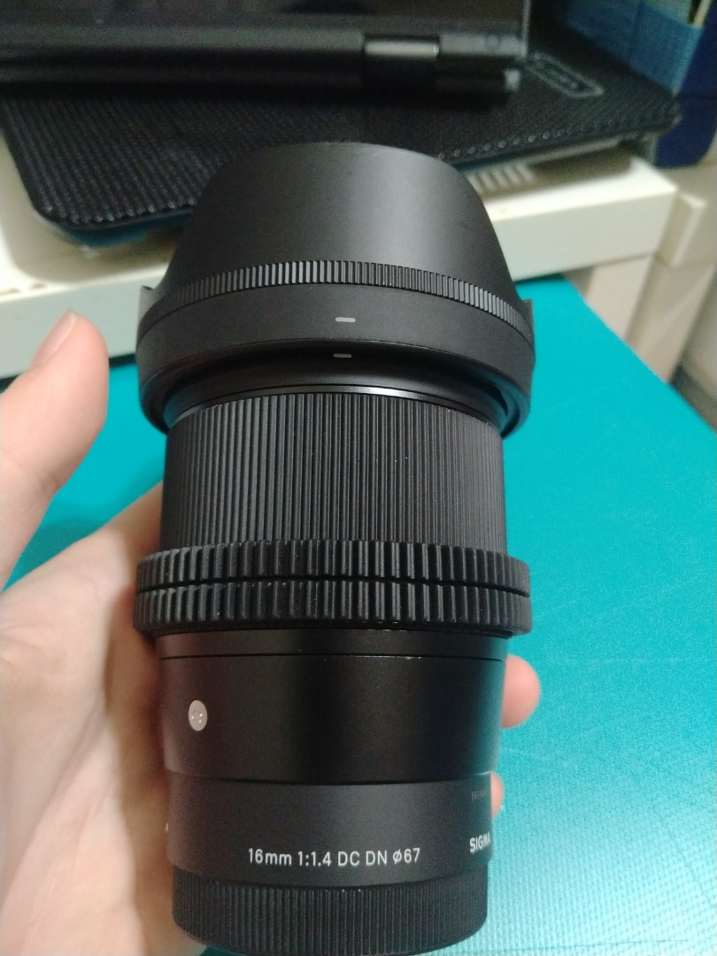 Sigma 16mm f1.4 Sony E, Photography, Lens & Kits on Carousell
