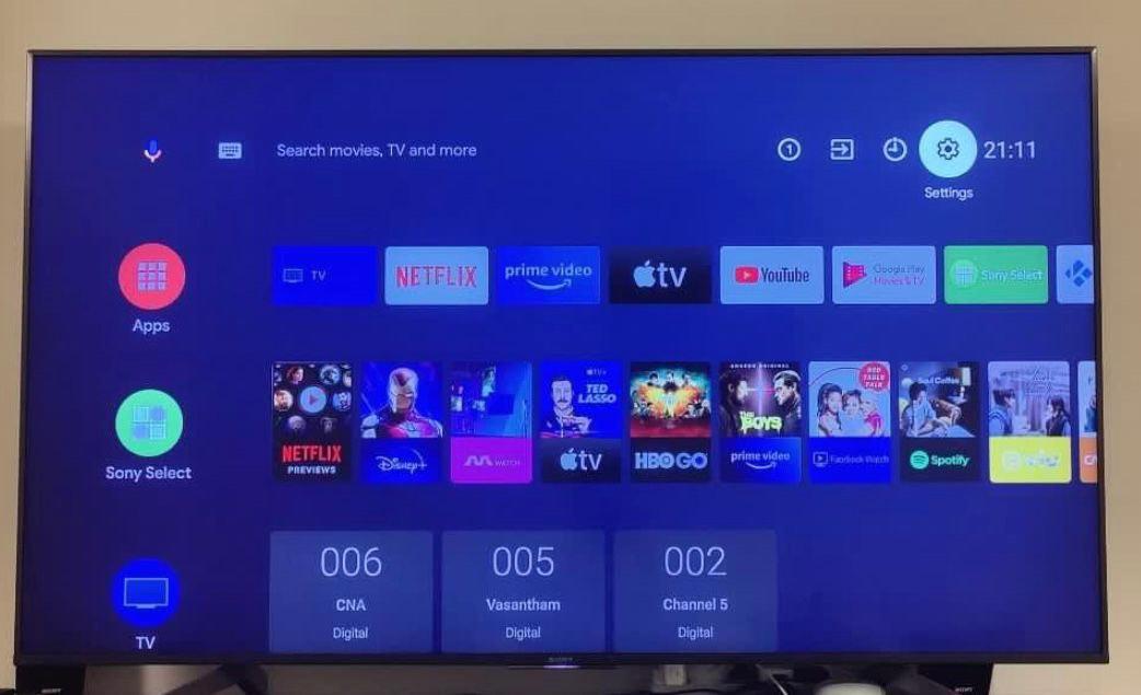 Sony Bravia 65” Ultra Smart Android TV, TV & Home Appliances, TV ...