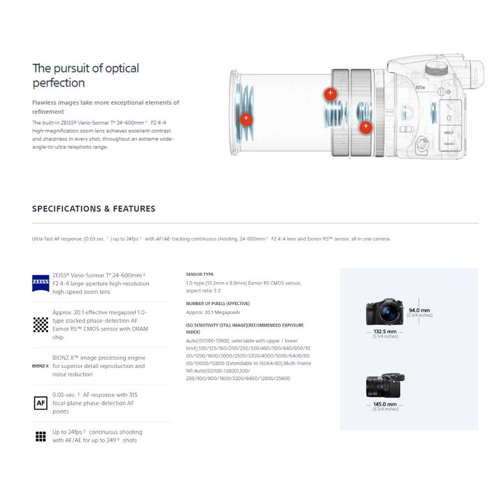 (READY STCOK) - Sony CyberShot DSC-RX10 IV/RX10 MARK IV Digital Camera ...
