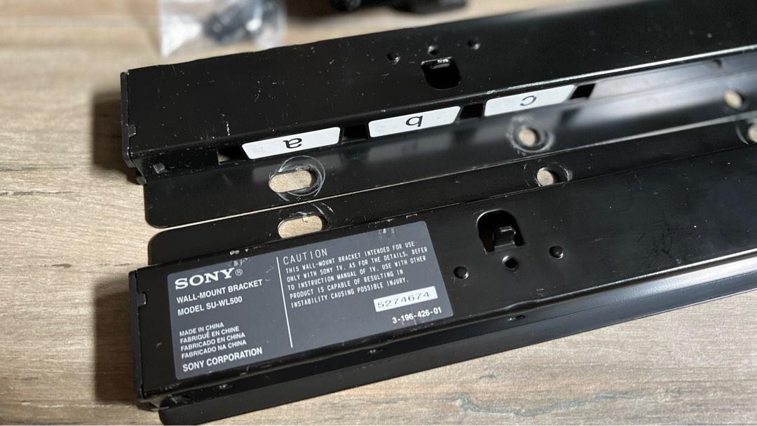 Sony TV Wall Mount Bracket (Model SU WL-500), 家庭電器, 電視 & 其他娛樂, 電視組件及配件 ...