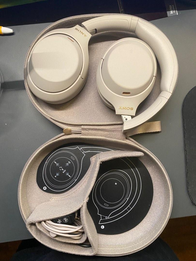 Sony WH1000XM4 silver, Audio, Headphones & Headsets on Carousell