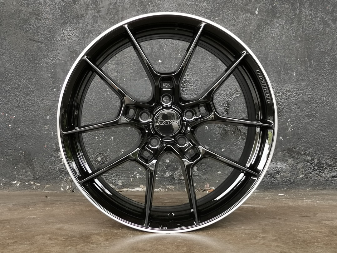 SPORT RIM 18 INCH RAYS G025 MADE IN THAILAND HONDA TOYOTA VOLKSWAGEN ...