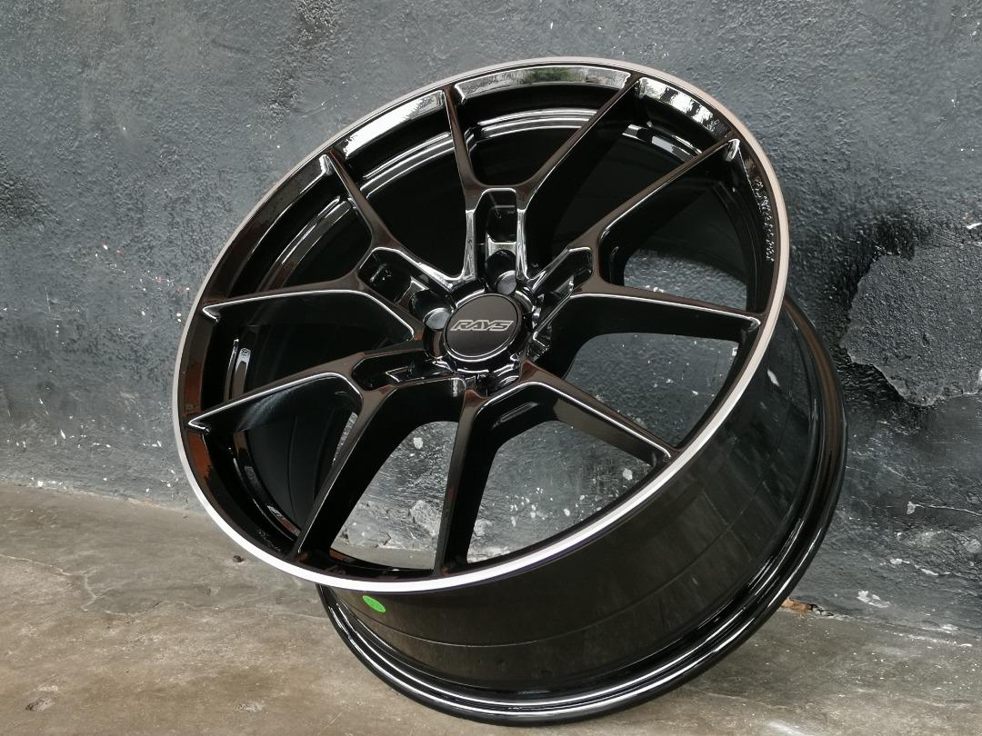 SPORT RIM 18 INCH RAYS G025 MADE IN THAILAND HONDA TOYOTA VOLKSWAGEN ...