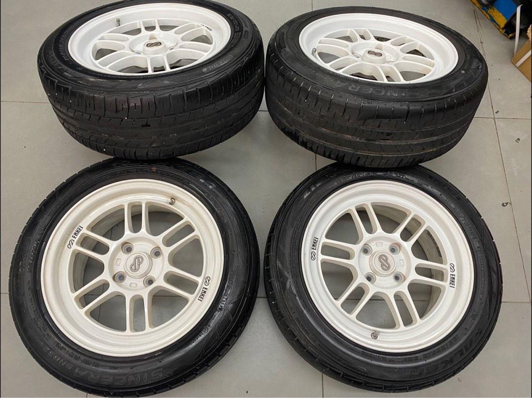 Sport Rim Enkei RPF1 -RS Thailand 15, Auto Accessories on Carousell