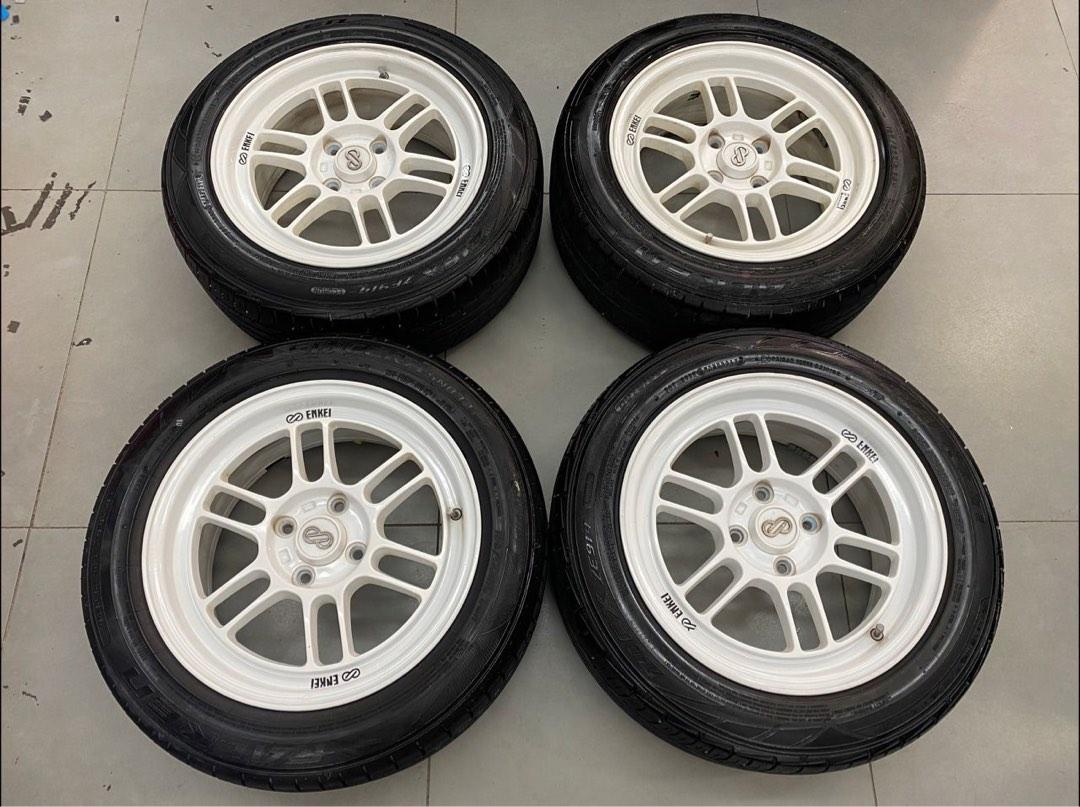 Sport Rim Enkei RPF1 -RS Thailand 15, Auto Accessories on Carousell