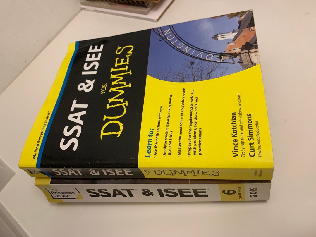 SSAT & ISEE Textbooks, Hobbies & Toys, Books & Magazines, Textbooks on Carousell