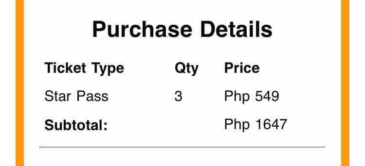 Star City ticket (one left), Tickets & Vouchers, Local Attractions ...