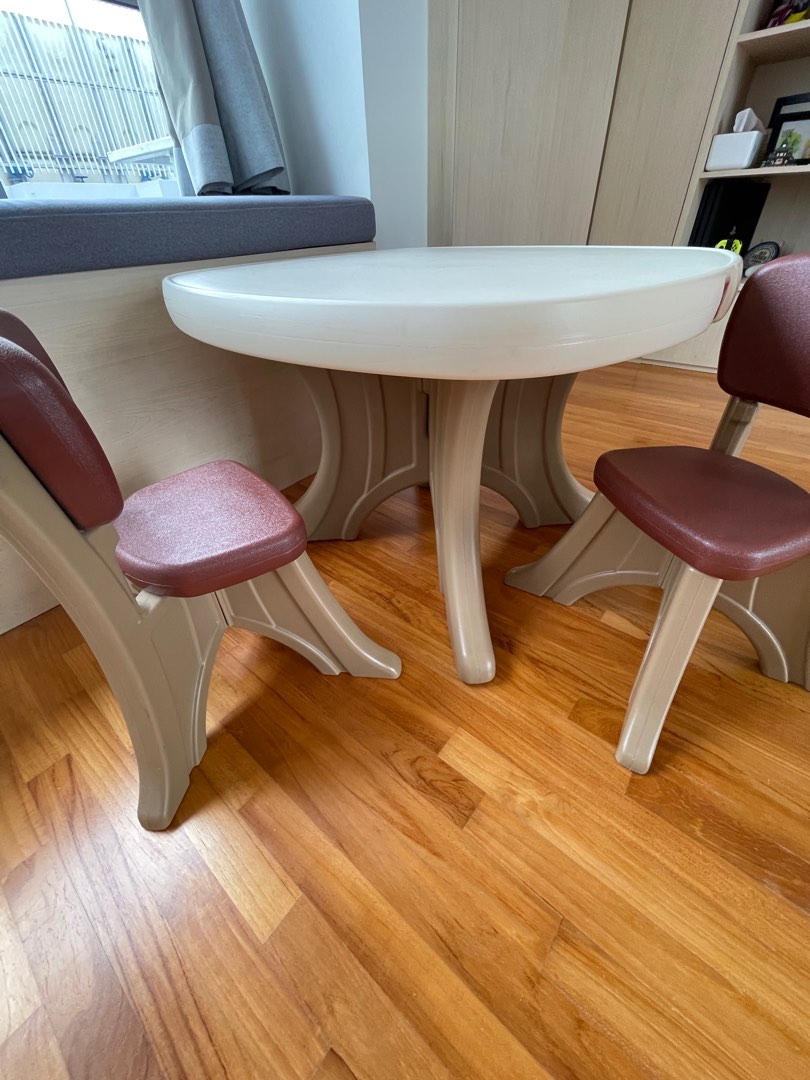 Step 2 table with 2 chairs, Babies & Kids, Baby Nursery & Kids ...