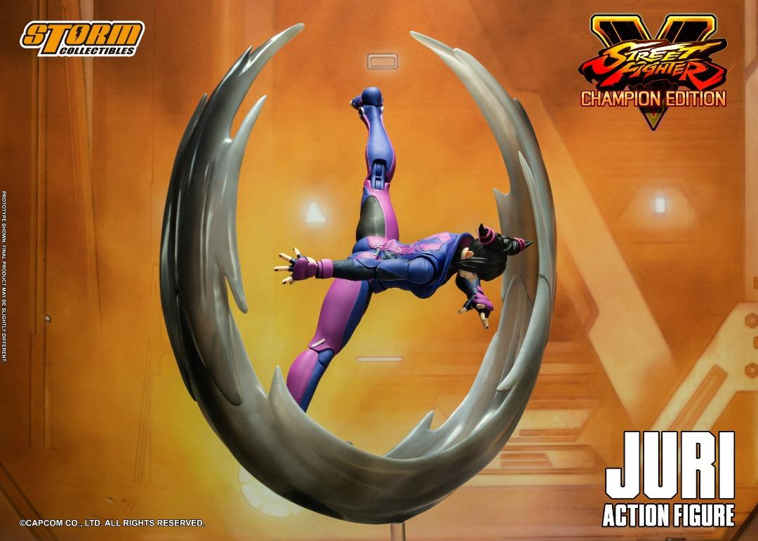 Street Fighter V : 1/12 Scale Action Figure - Han Juri, Hobbies & Toys ...