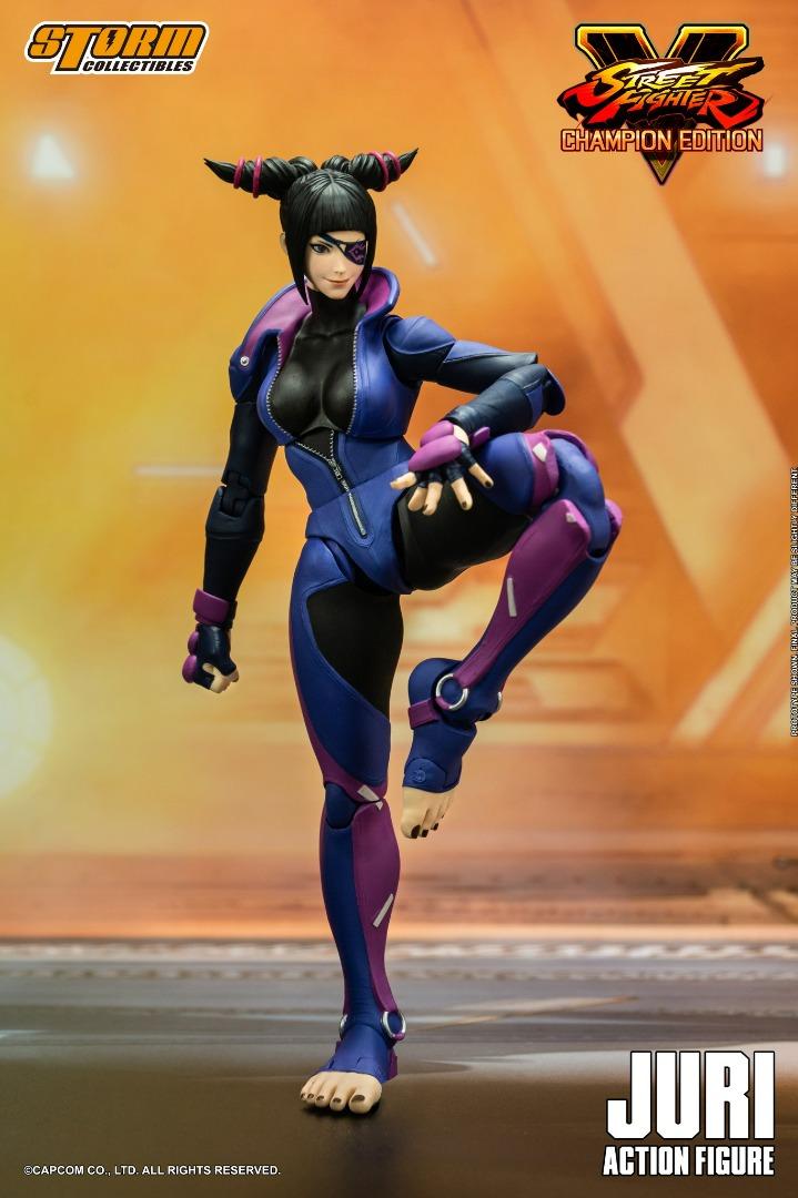 Street Fighter V : 1/12 Scale Action Figure - Han Juri, Hobbies & Toys ...