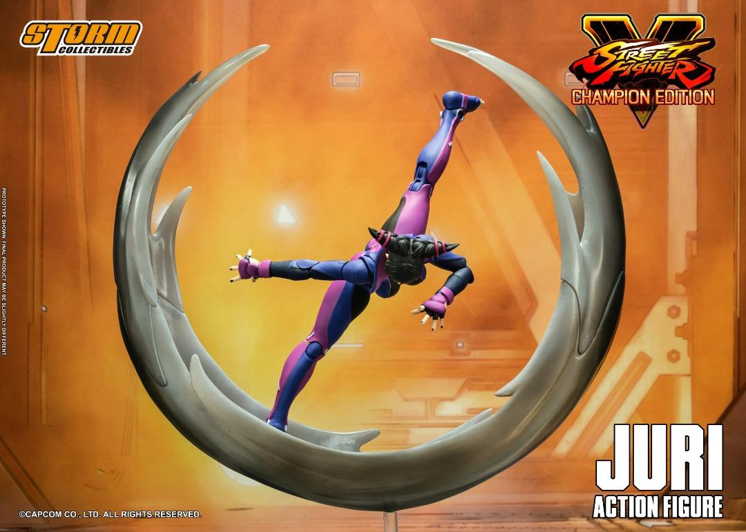 Street Fighter V : 1/12 Scale Action Figure - Han Juri, Hobbies & Toys ...