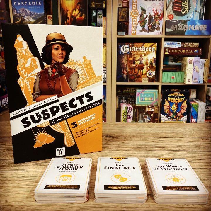 Suspects Board Game, Hobbies & Toys, Toys & Games on Carousell