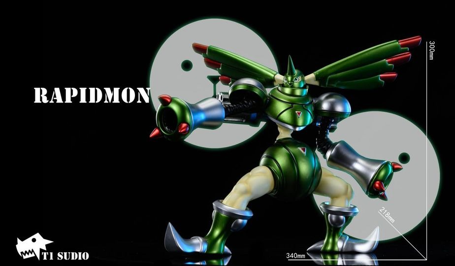 T1 Studio - Digimon Series - Rapidmon, Hobbies & Toys, Toys & Games on ...